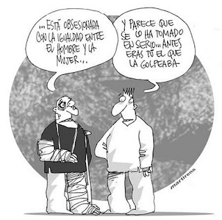 suusyy manzan0: cartel de humoristico de equidad de genero