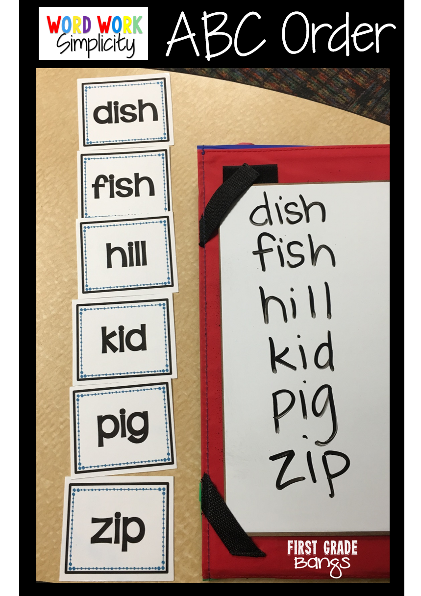 16 Insanely Simple Word Work Tricks You Need to Know | First Grade Bangs