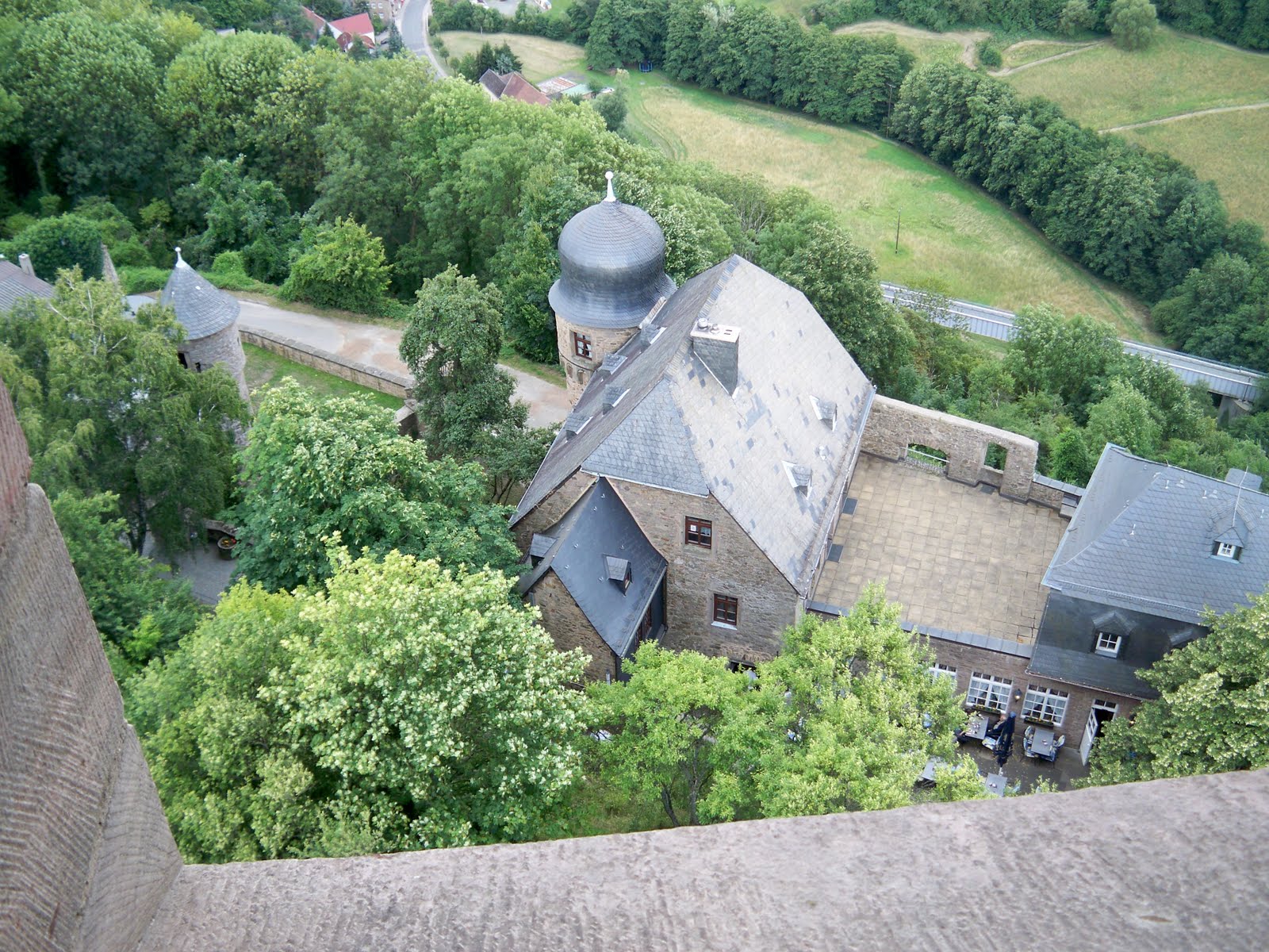 Goofy in Germany: Our Vist to Kusel GE Burg Lightenberg Castle 9 Jul 2011