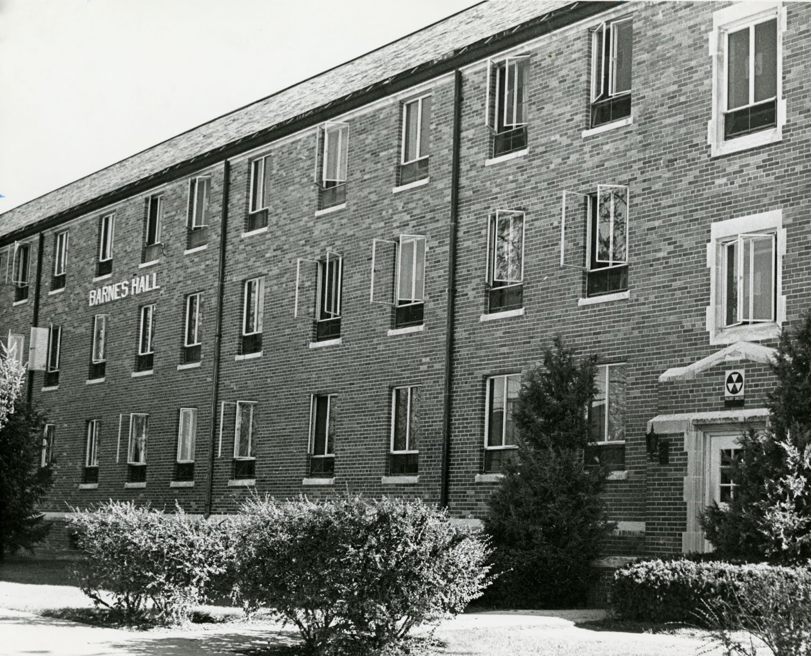 Clarke Historical Library News and Notes: Farewell Barnes Hall