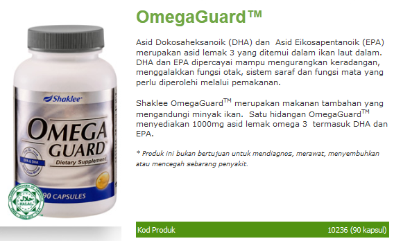 Vitamin semula jadi SHAKLEE : Kenapa Omega Guard guna ikan laut air dalam?