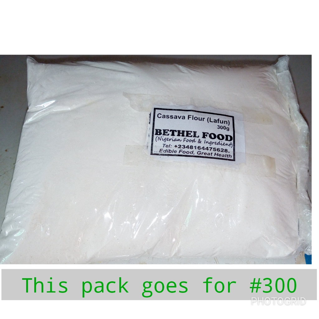 Egba favorite food: Lafun and Amala