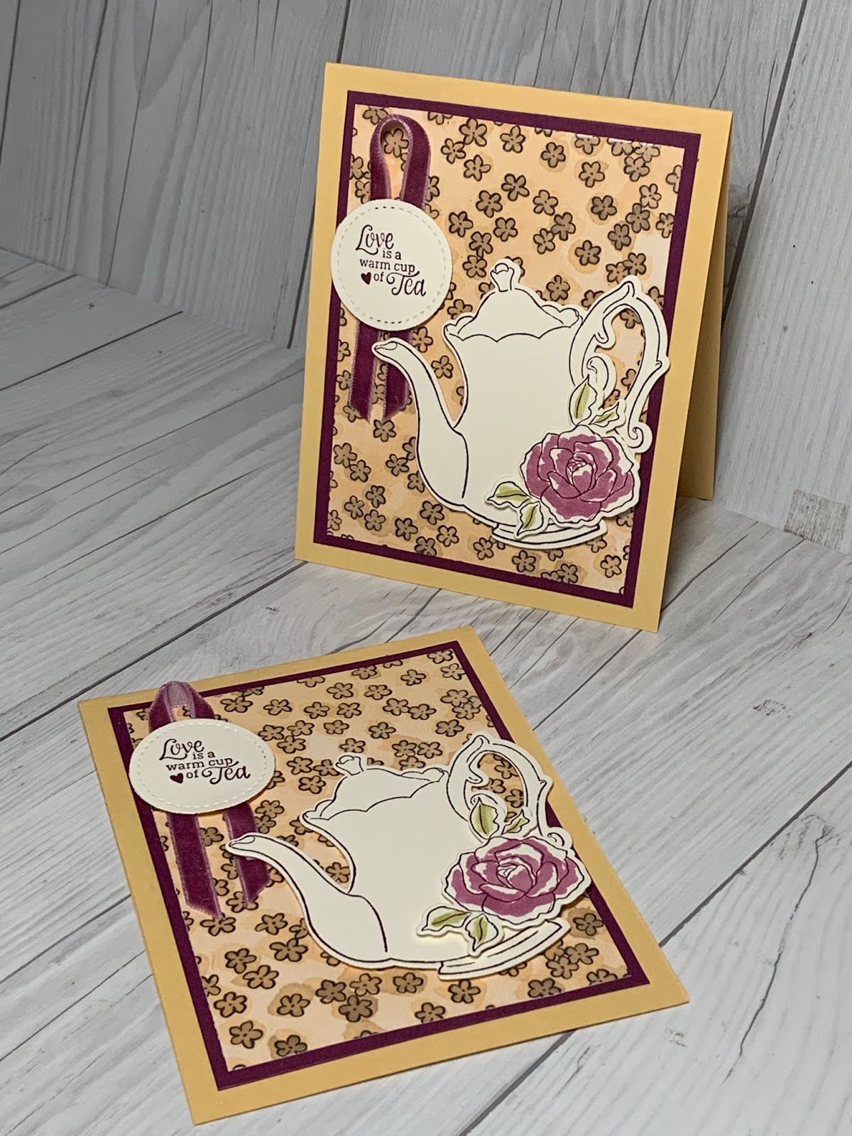 Stampin' Up! Tea Time Together Stamp Set and Coordinating Dies ...
