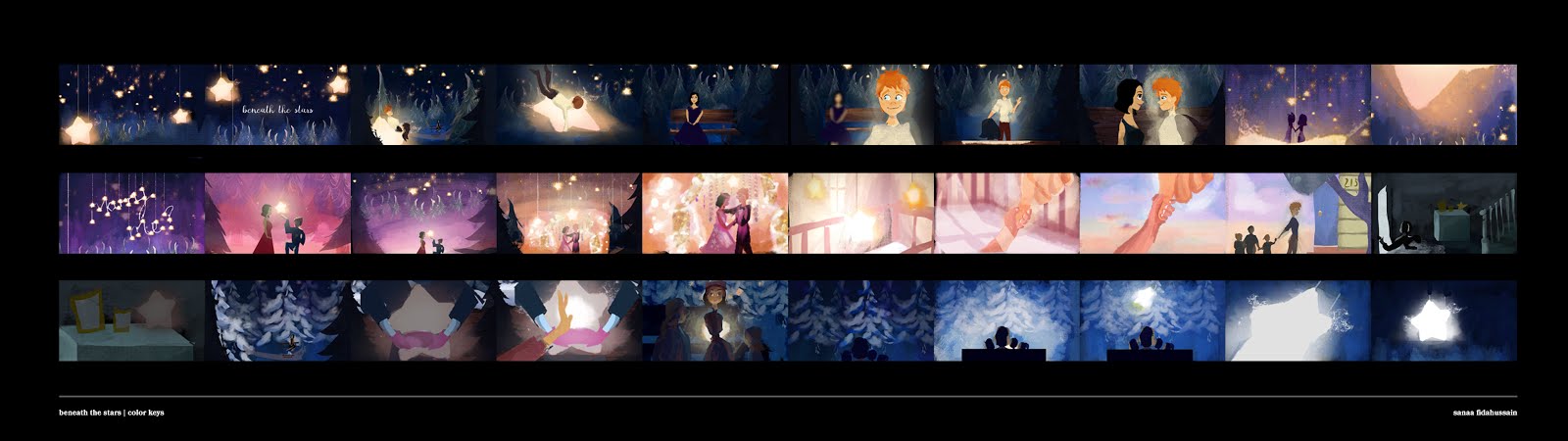 Color Script - Beneath the Stars