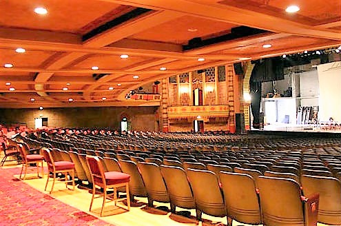 Los Angeles Theatres: Shrine Auditorium: the auditorium