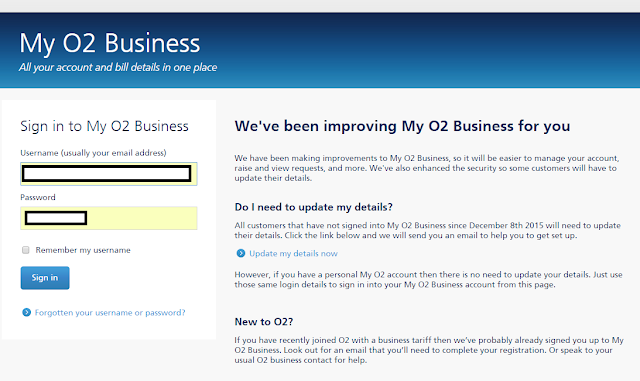 O2 Online: Downloading your bills - Business Mobile Life
