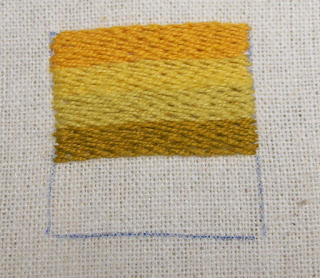 Shaded Stem Stitch Filling