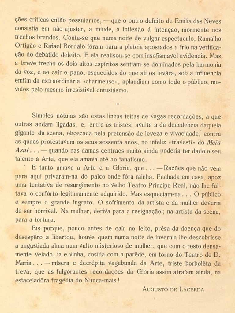 FABULÁSTICAS,: EMÍLIA DAS NEVES