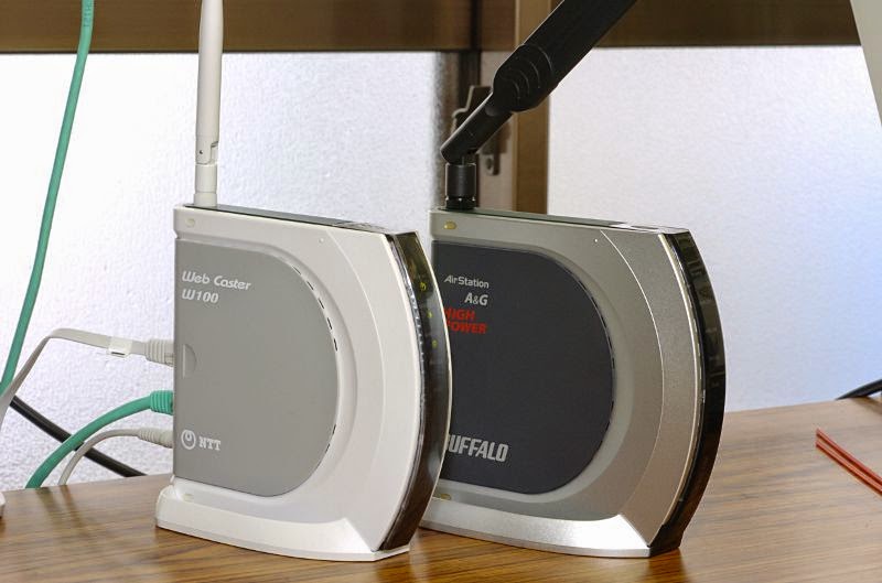 電算機孝行: NTT Web Caster W100 無線LANルータを入手