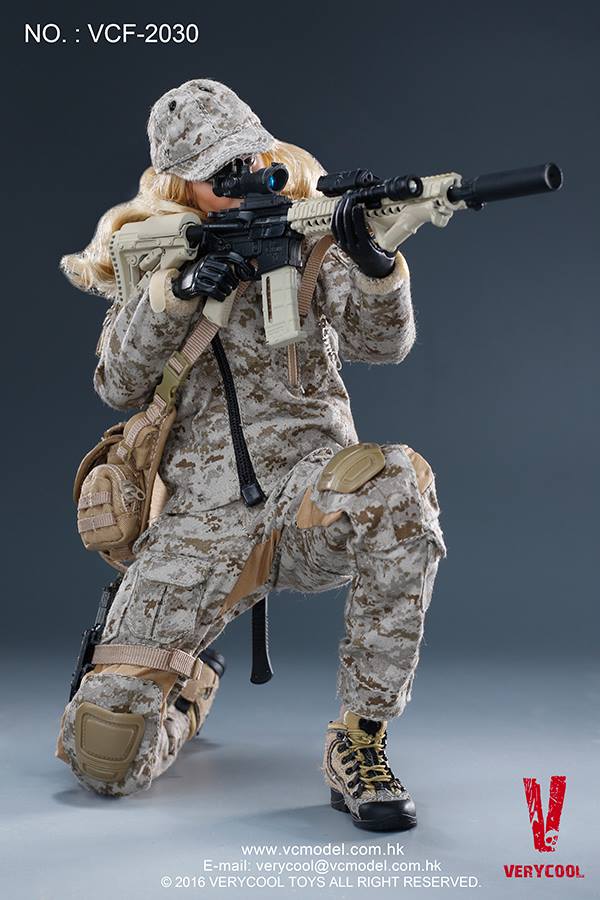 toyhaven: VERY COOL 1/6th scale Digital Camouflage Women Soldier "Max ...