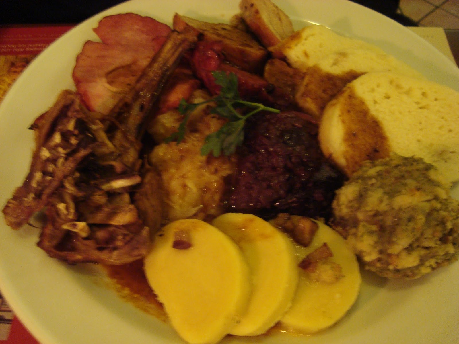 Boa comida: Comida típica em Praga - República Tcheca!!