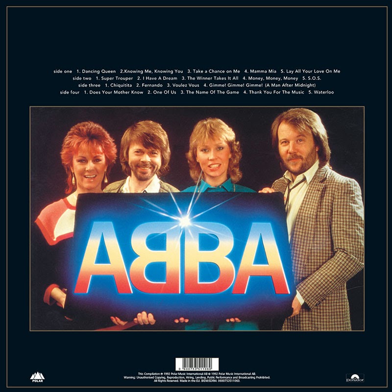 ABBAFanatic: ABBA Gold Limited Back To Black Heavyweight 180gram Vinyl ...