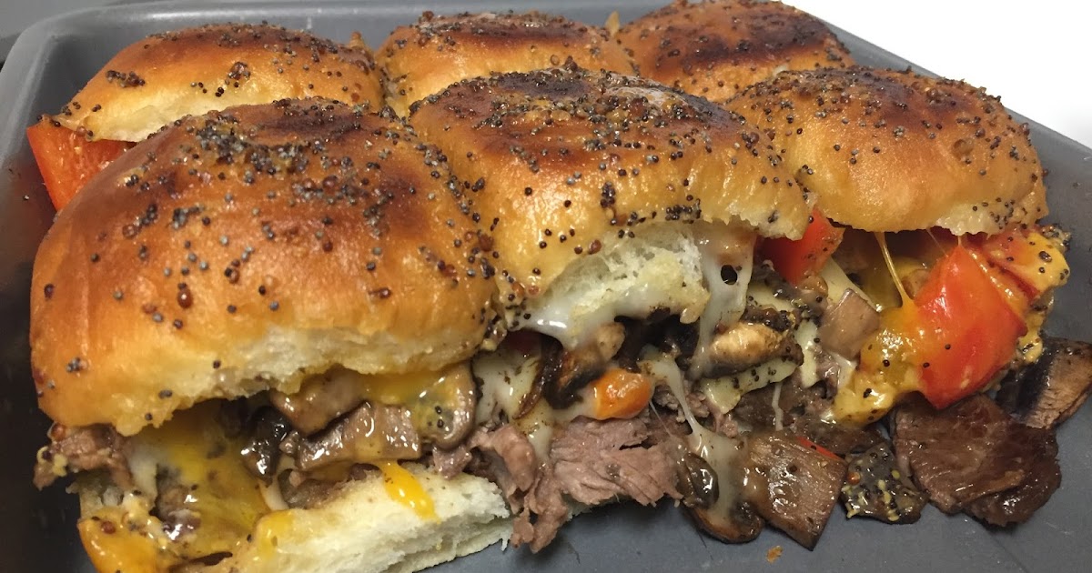 Whitney Loves to Eat: Mini Philly Cheesesteak Sanwiches
