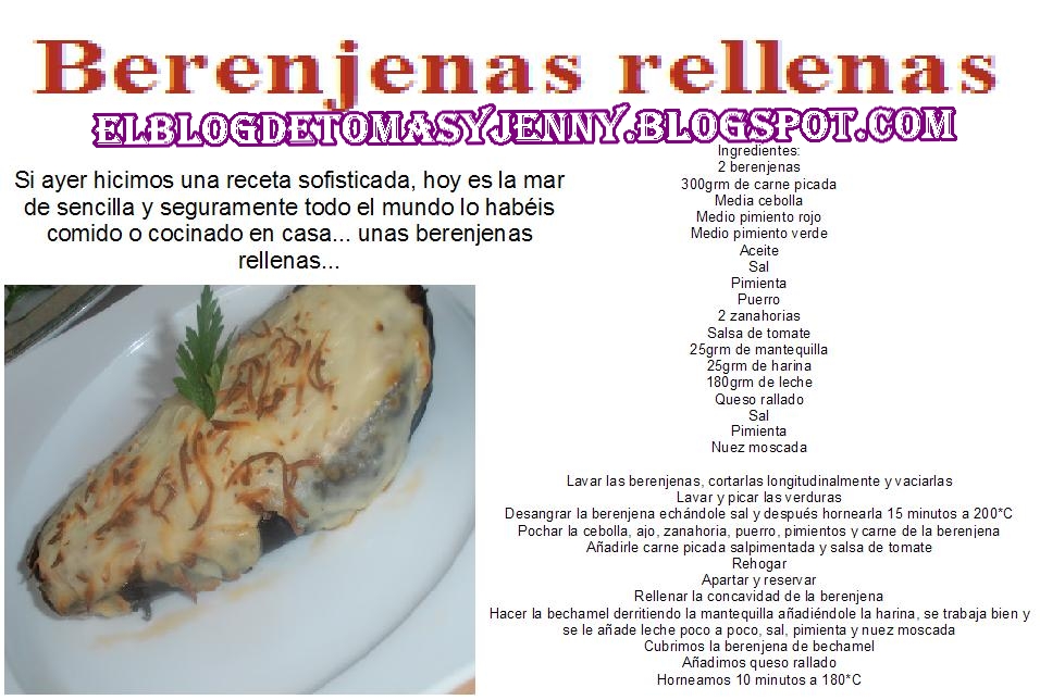 EL BLOG DE COMIDA Y POSTRES: COMIDAS ESPECIALES