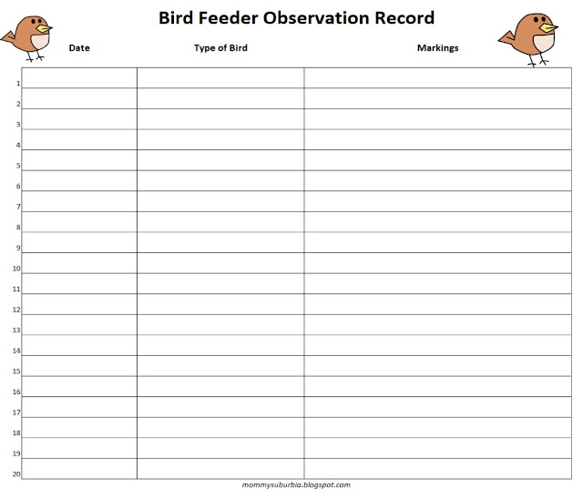 Mommy Suburbia: How To Make A Simple & Easy Bird Feeder