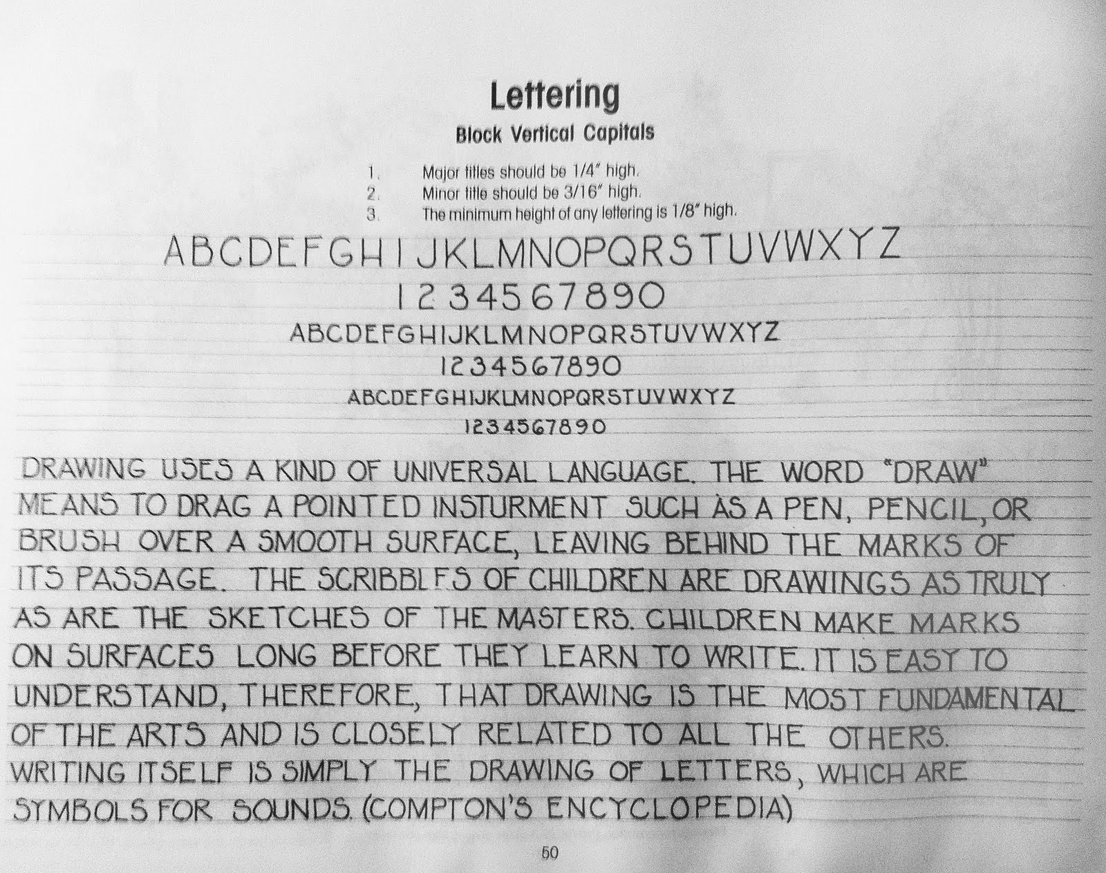 Free-hand Drawing, Arch 1341, Fall2011