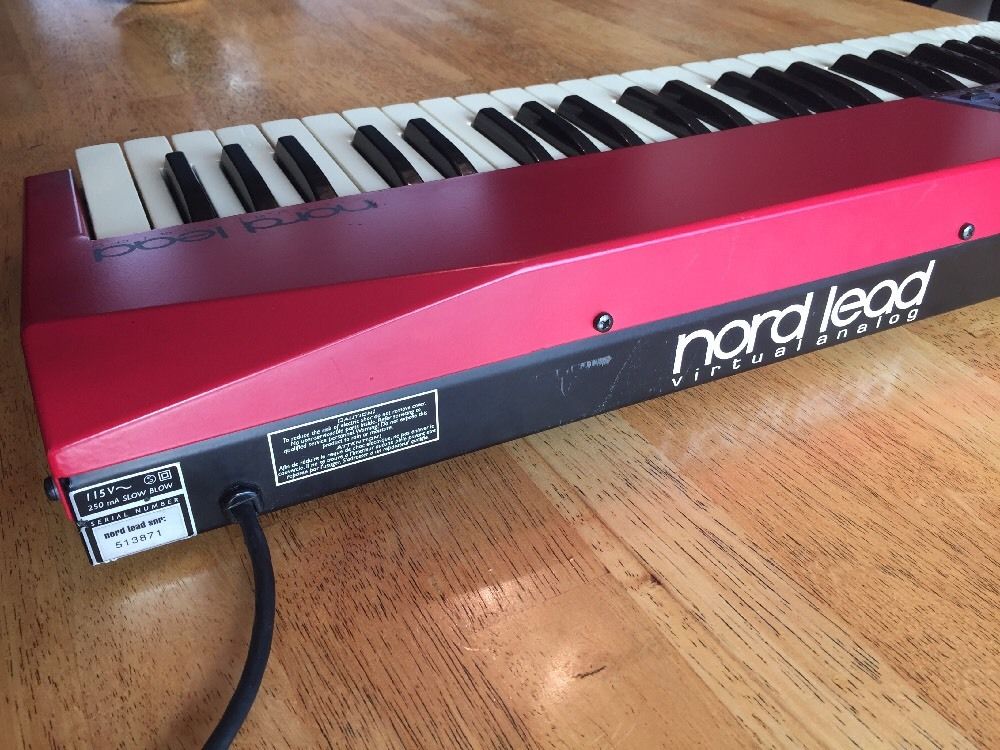 MATRIXSYNTH: Nord Lead 1 Synthesizer With 12-Voice Expansion Board and ...