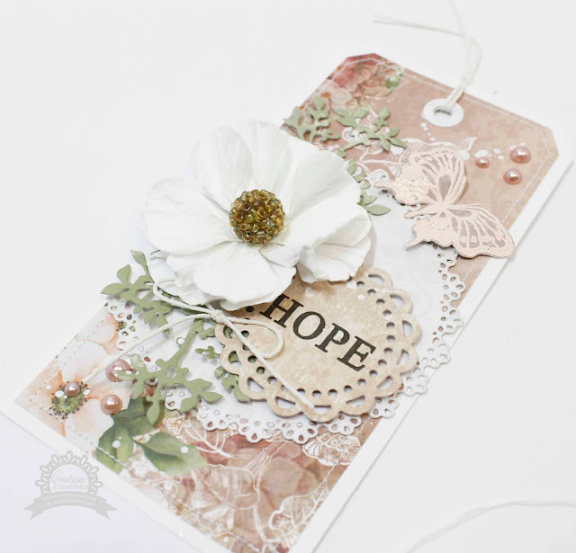 Hope and Love Tags by Anita Bownds - Couture Creations