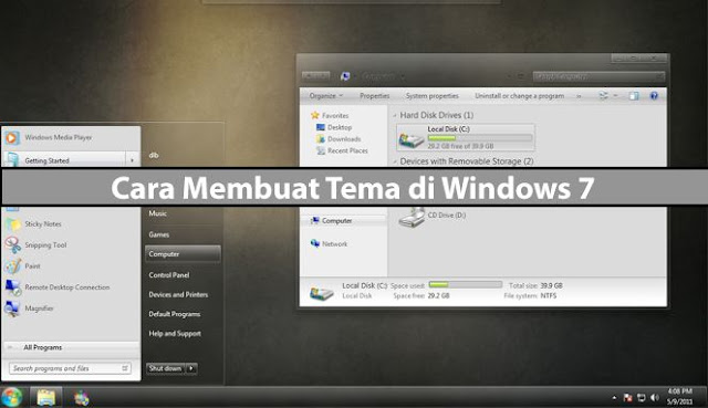 Cara Mempercantik Windows 7 dengan Tema Bikinan Sendiri - Gini aja