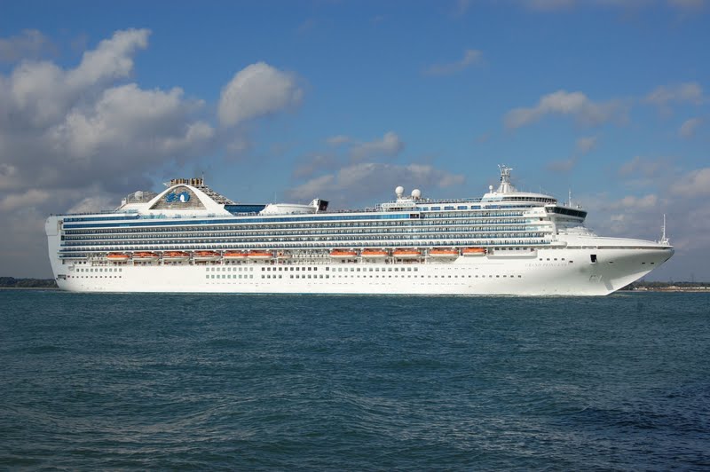 PRINCESS CRUISES "GRAND PRINCESS" at Southampton