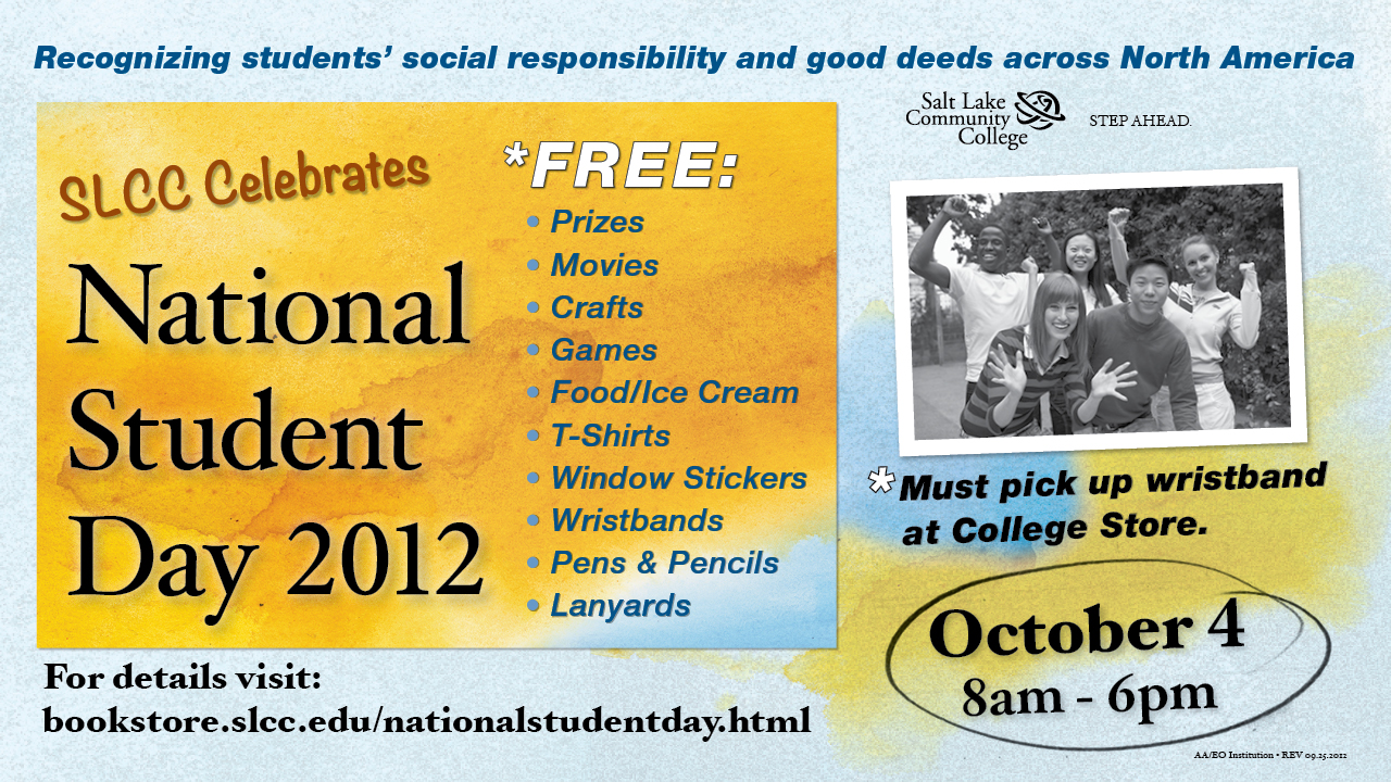 National Student Day!