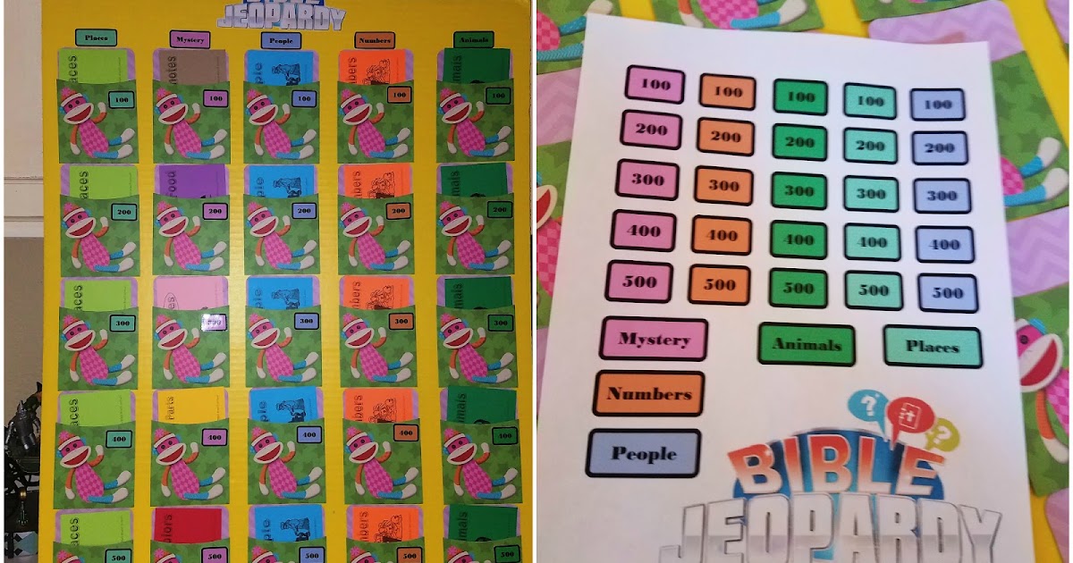 Texas Kirkwoods: Bible Jeopardy Review Game