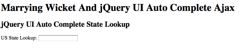 The Wicket Evangelist: A Reusable jQuery UI Autocomplete Wicket Component