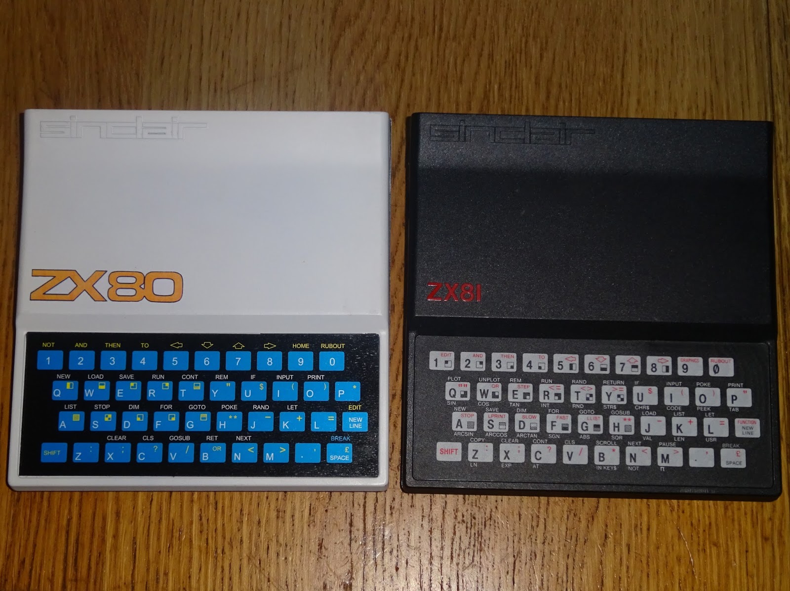 Tynemouth Software: ZX80 Keyboard Overlays