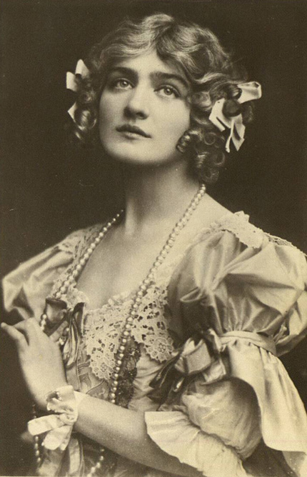 El Velo de la Reina Mab: Mujeres de otra época: Miss Lily Elsie