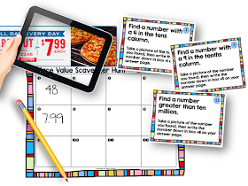 RUNDE'S ROOM: Math Scavenger Hunts