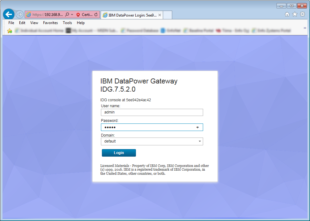 Integration stuff: Setting up IBM DataPower Gateway Docker Toolbox ...