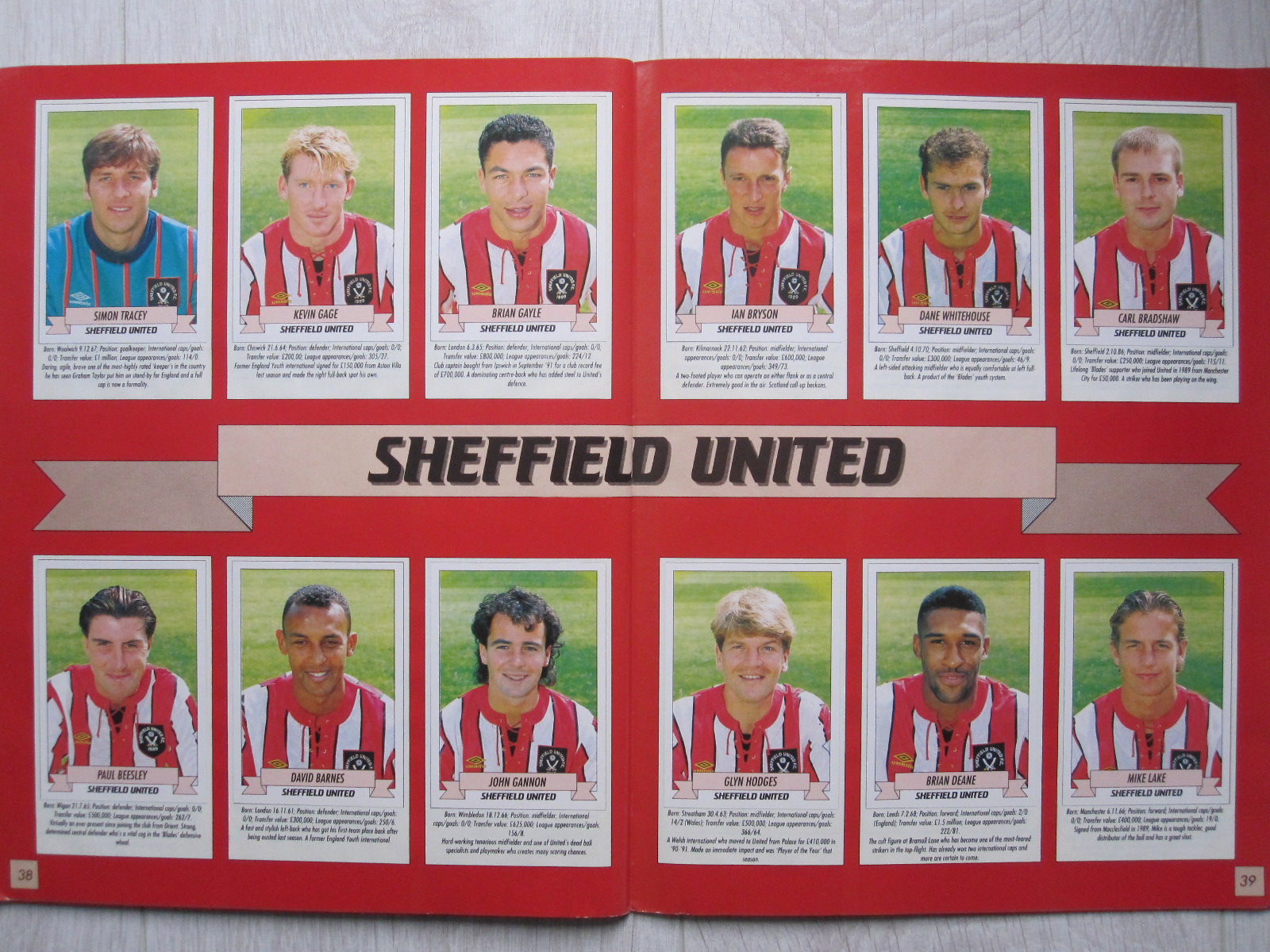 Only Good Stickers: Panini Football '93 (England)