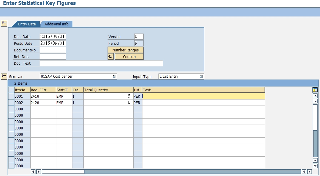 ERIC YANG'S NOTEPAD: SAP CO - KK01 What is the Statistical Key Figures ...