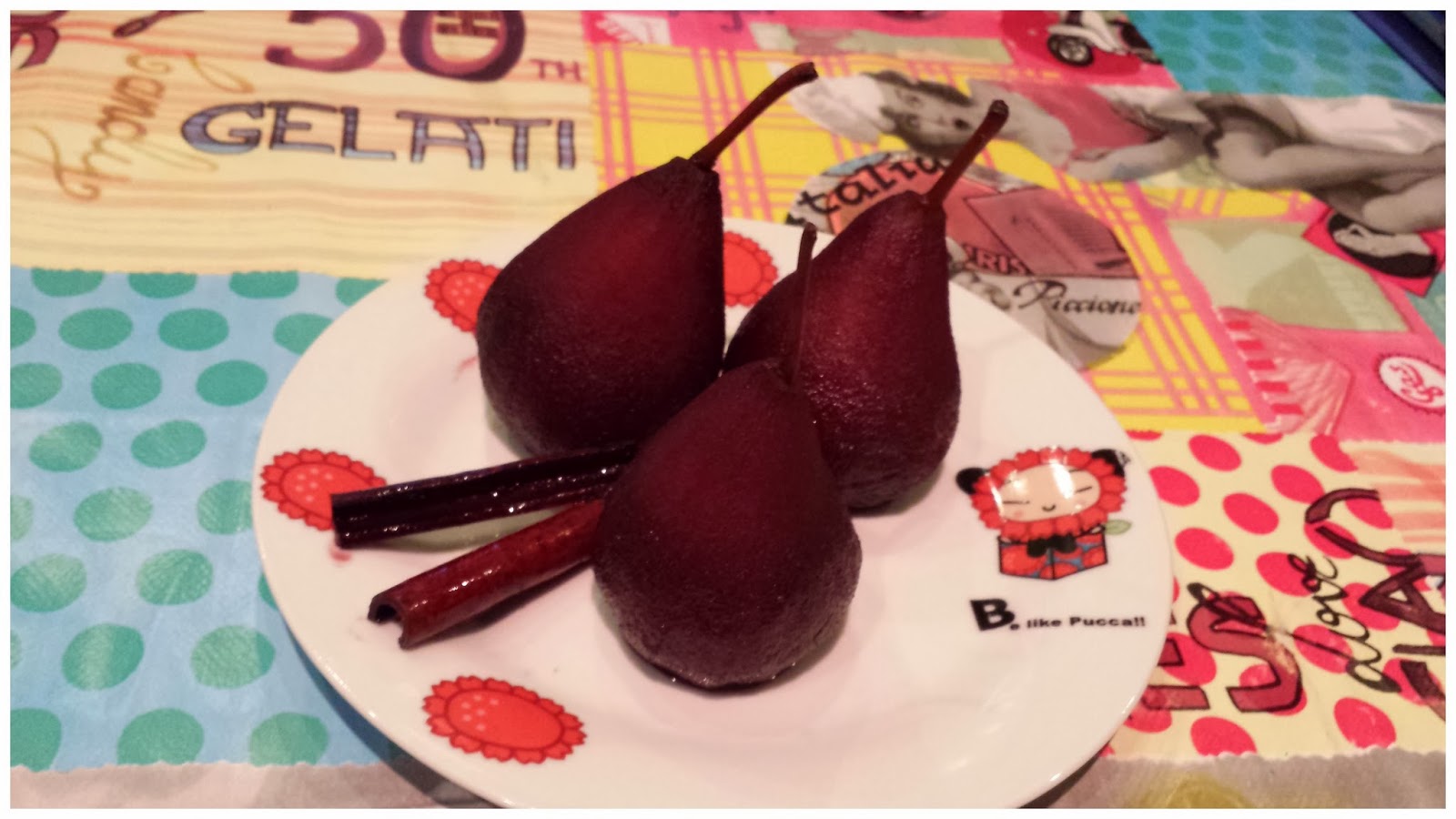 La Fondantina: Peritas al vino!!!!