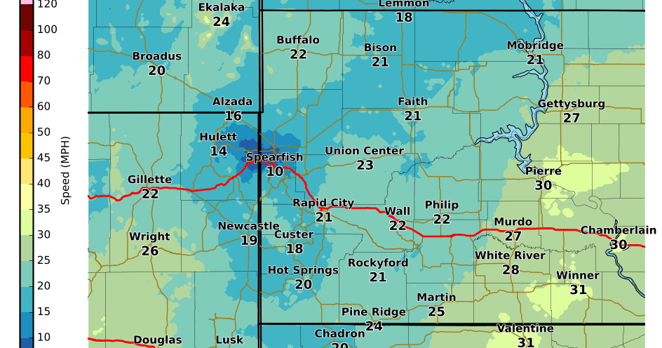 South Dakota Fire Weather: Critical Fire Weather Conditions Possible on ...