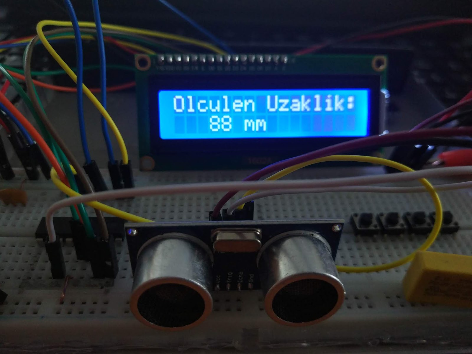 16F628A Uzaklık Ölçer