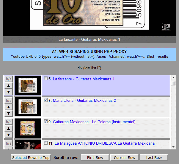 SEARCH VIDEOS USING PHP-PROXY AND API V3