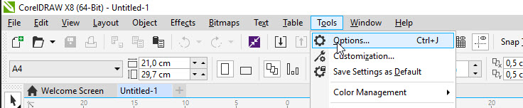 Cara Merubah Warna Tampilan Theme CorelDRAW - Sisko Vector Artwork Cara Merubah Warna Tampilan Theme CorelDRAW - Sisko Vector Artwork