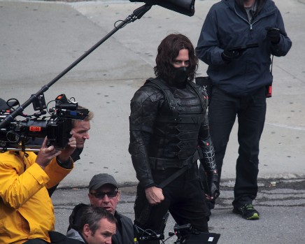 SNEAK PEEK : "Captain America: The Winter Soldier": Knife Fight Footage