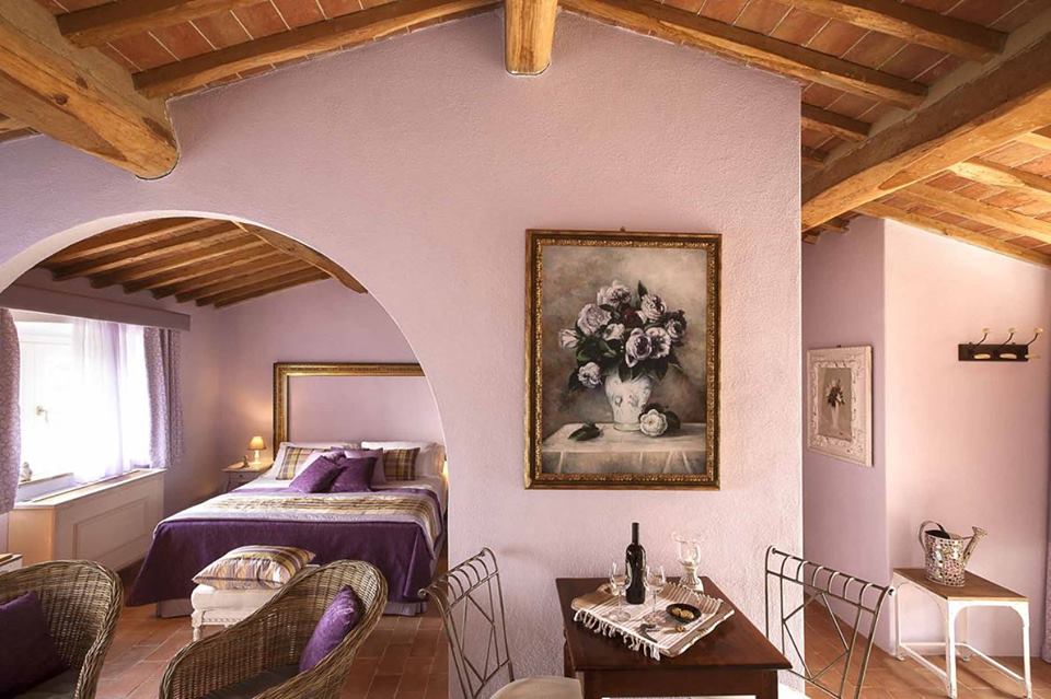 A rustic-chic boutique hotel in Tuscany