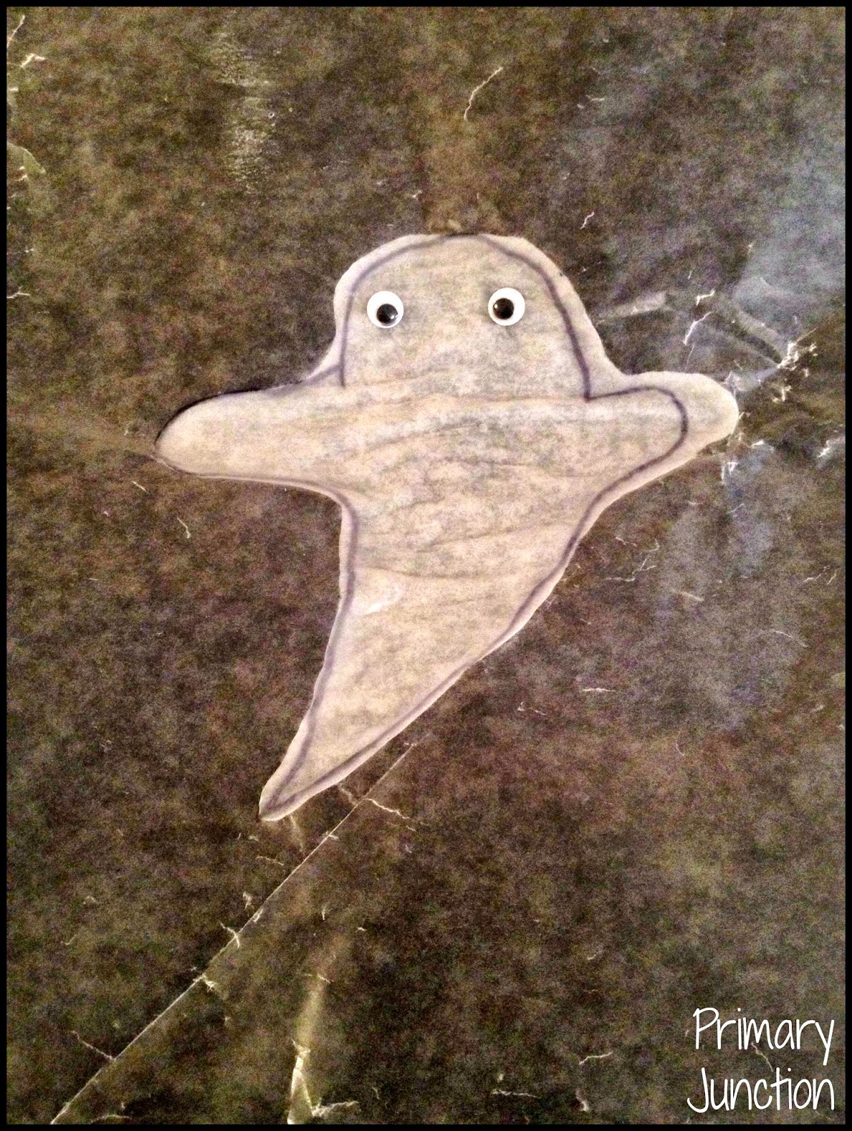 How to Make a Ghost Window Cling | Primary Junction