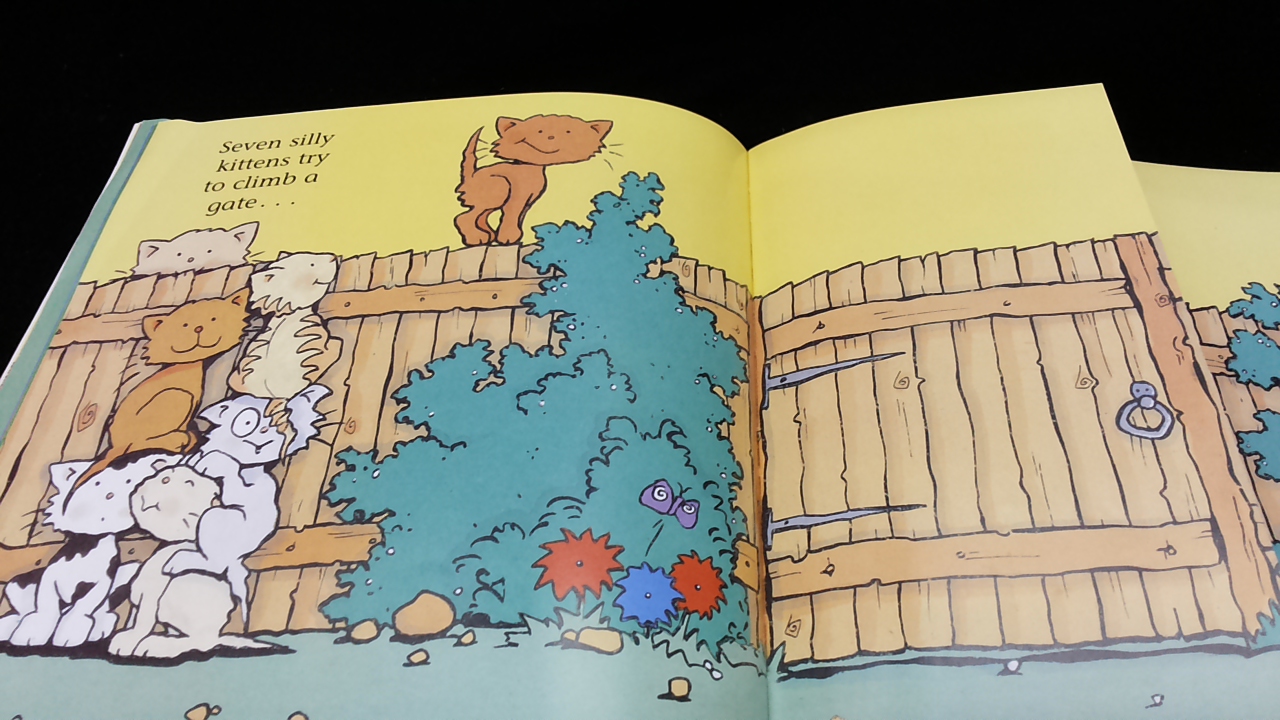 Kid Books Blog: 109.Little Teddy Left Behind / Nine Naughty Kittens