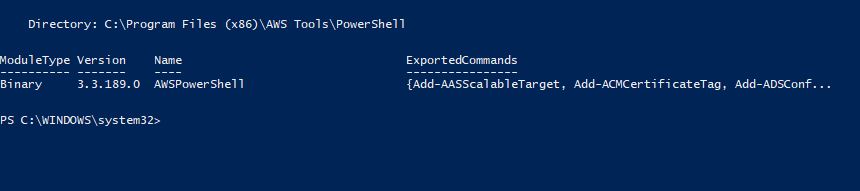 korutechnologies: Installing the AWS modules for PowerShell