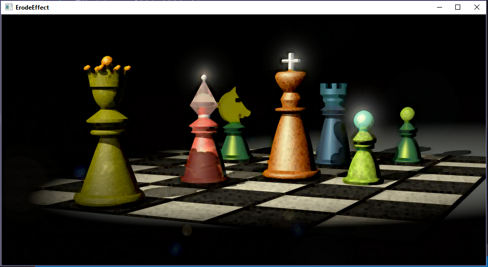 Opencv C++ Tutorial: Apply Erode Filter Effect on an Image