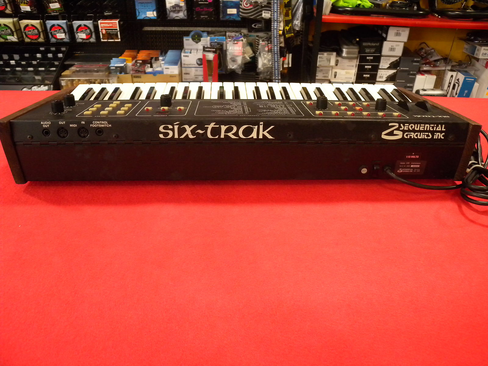 MATRIXSYNTH: SEQUENTIAL CIRCUITS SIX TRAK SN 002642