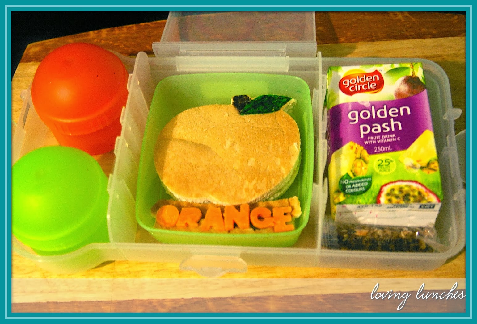 Loving Lunches: First Day at Kindy and A New Nude Lunch Box