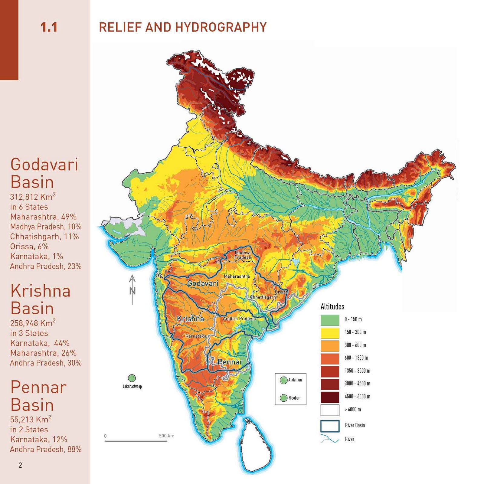 WATER RESOURCES OF ANDHRA PRADESH: Part I—Chapter 1 - Andhra Pradesh in ...
