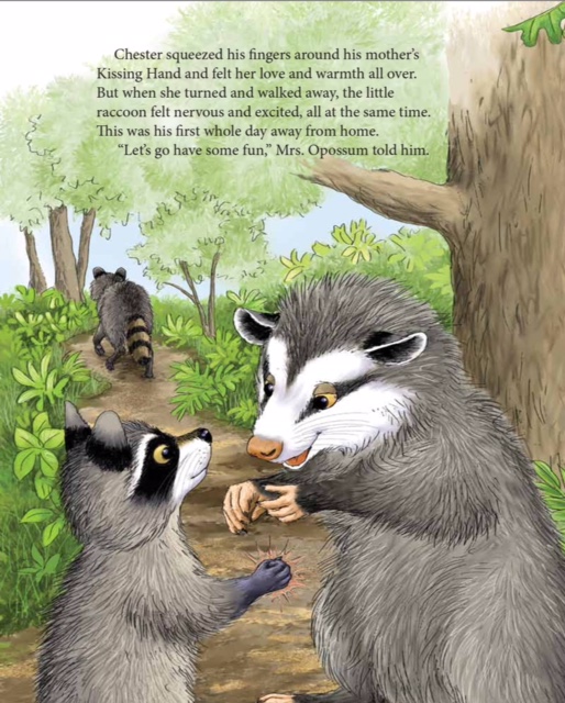 STORYWRAPS: Chester Racoon and the Almost Perfect Sleepover - a bookwrap