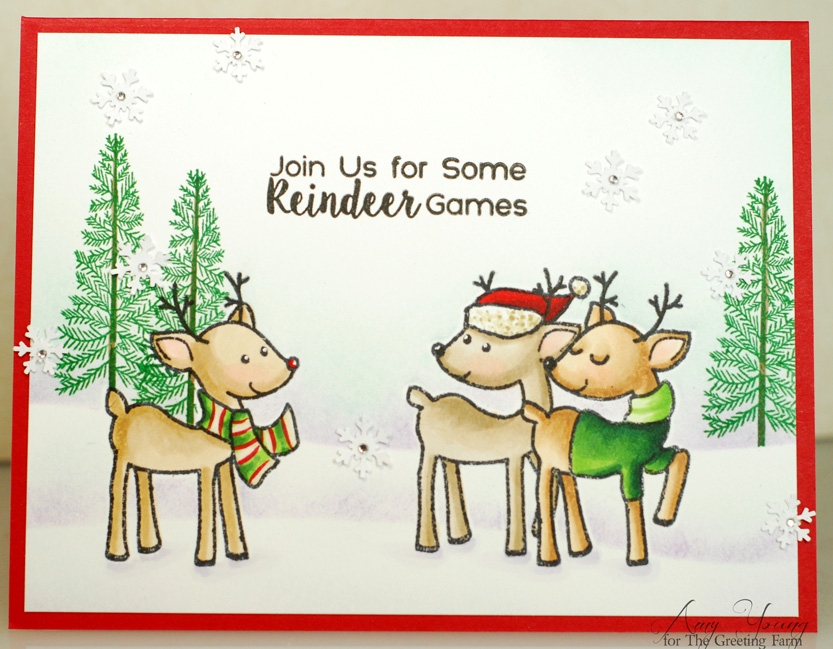 A thousand sheets of paper: Reindeer games...