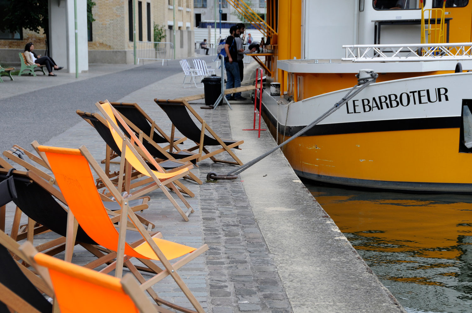 Le Barboteur barbote...